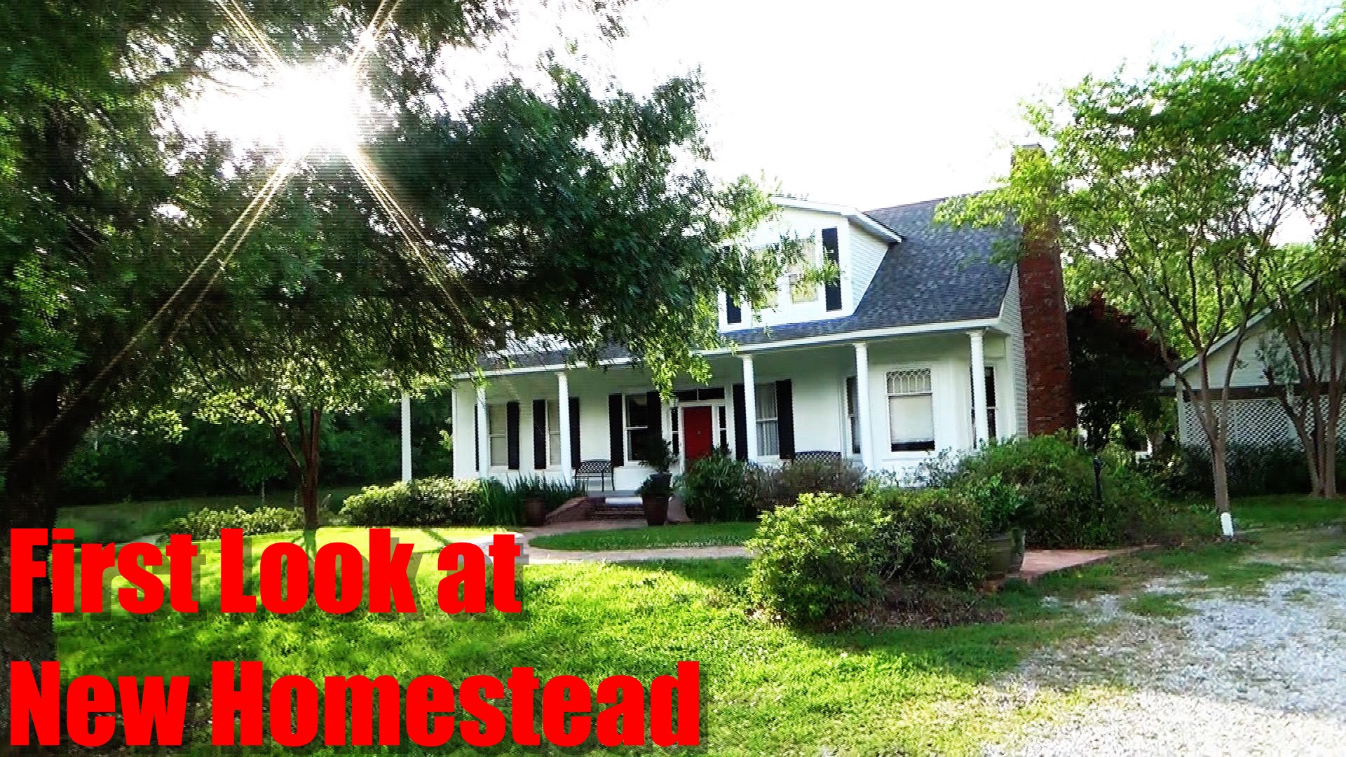 First Look at Our New Homestead! – The Projects Begins | PaleoHikerMD