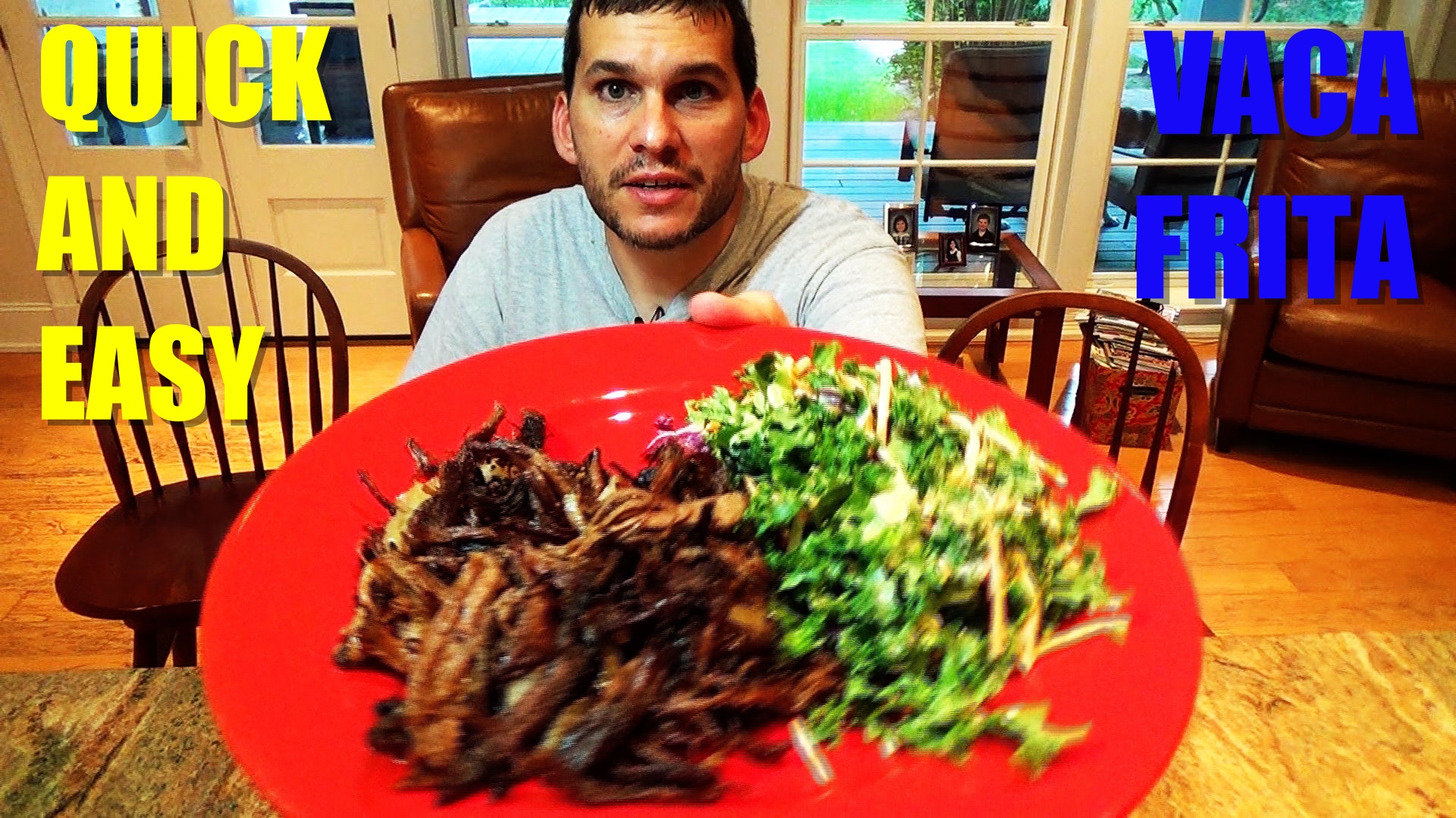 The BEST Vaca Frita You’ll Ever Eat! Quick and Easy | PaleoHikerMD