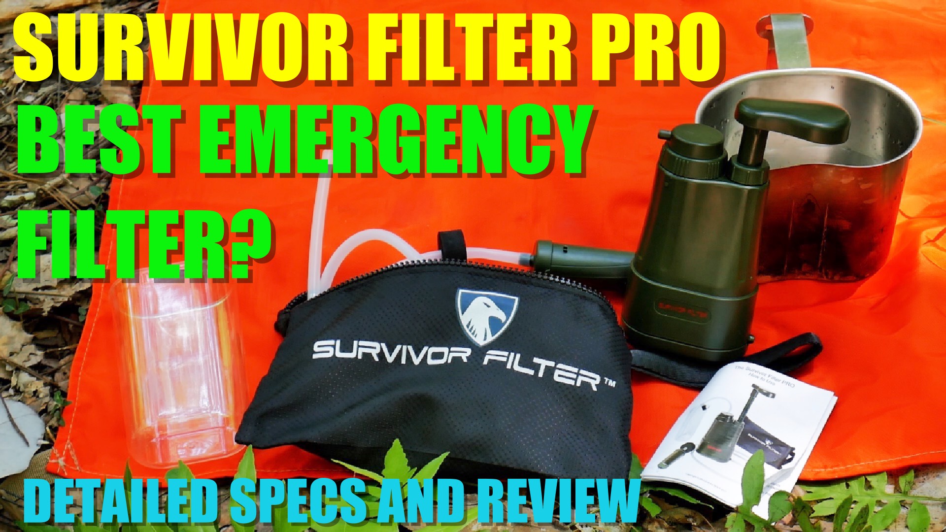 Survivor Filter Pro – The BEST Survival/Emergency Water Filter ...